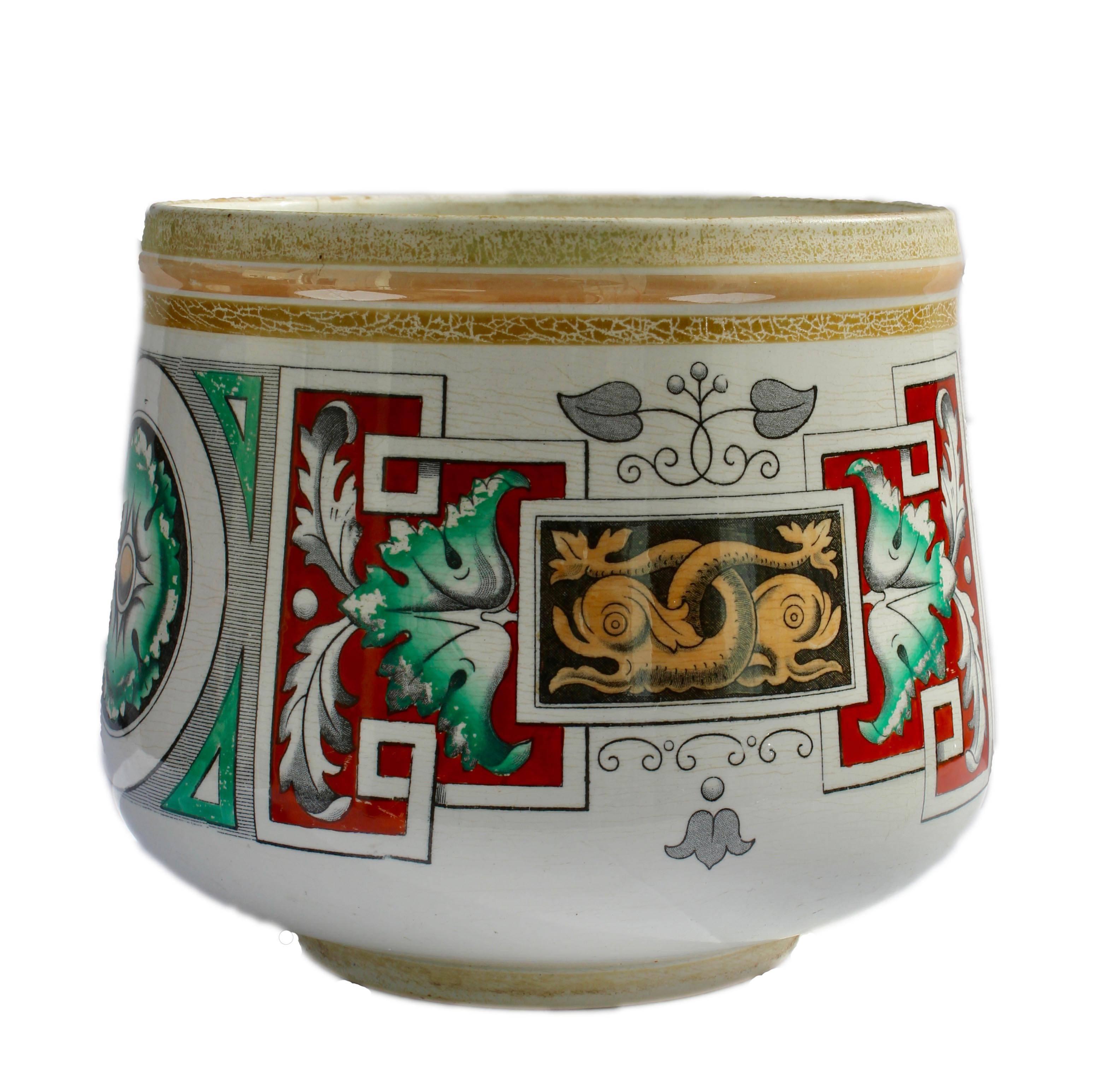 Rare and Collectable Petrus Regout Jar, circa 1870 at 1stDibs