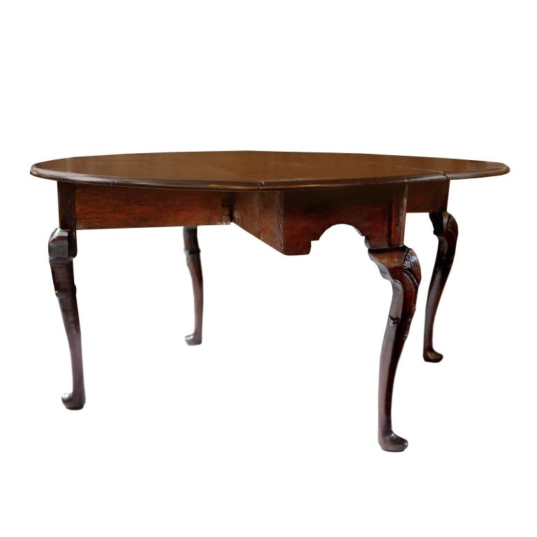 Irish George III Cuban Mahogany Drop Leaf Table, circa 1760 For Sale at ...