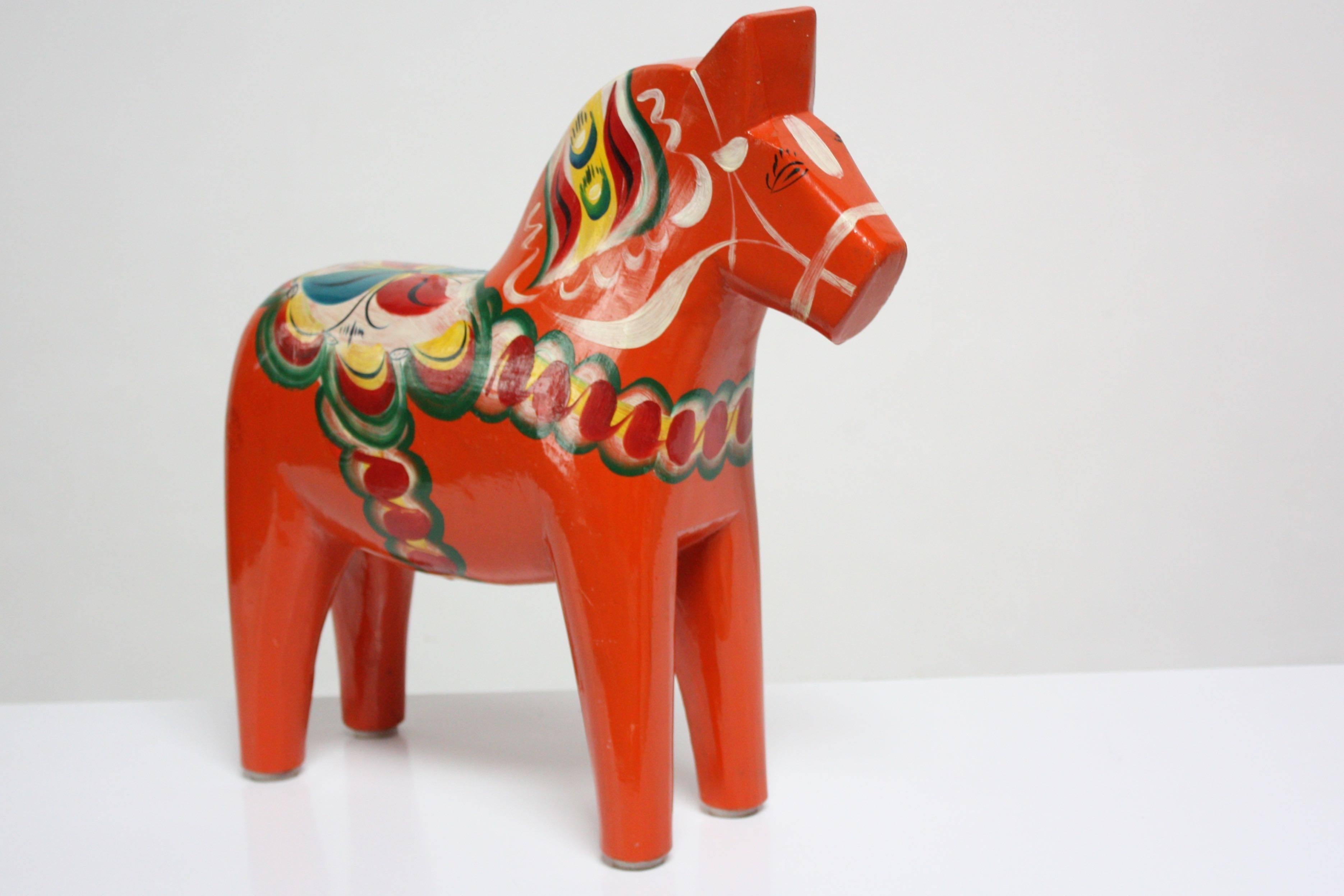 Large Swedish Dala Horse by Nils Olsson For Sale at 1stDibs | nils ...
