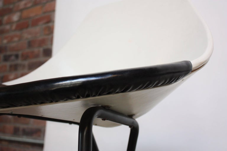 Set of Three Mid-Century Modern Stools Designed by John Yellen at 1stDibs