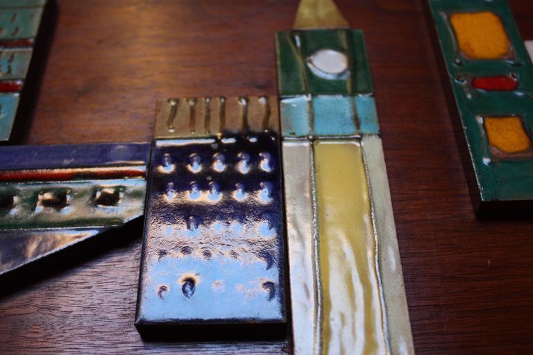 Large Harris Strong New York Cityscape at 1stDibs | harris strong tile art