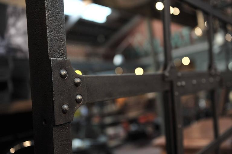 1900s Industrial Big French Riveted Window Factory Mirror at 1stDibs ...