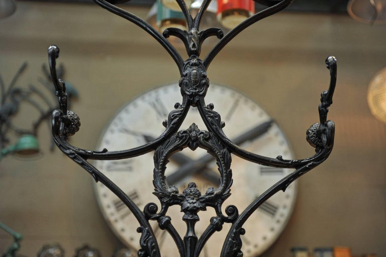 Art Nouveau French Cast Iron Corneau Alfred Coat Rack, circa 1890 at ...