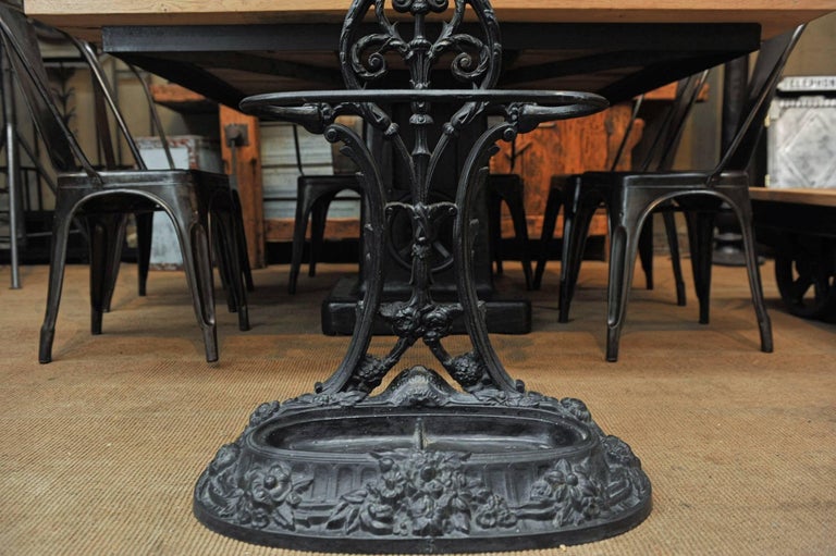 Art Nouveau French Cast Iron Corneau Alfred Coat Rack, circa 1890 at ...