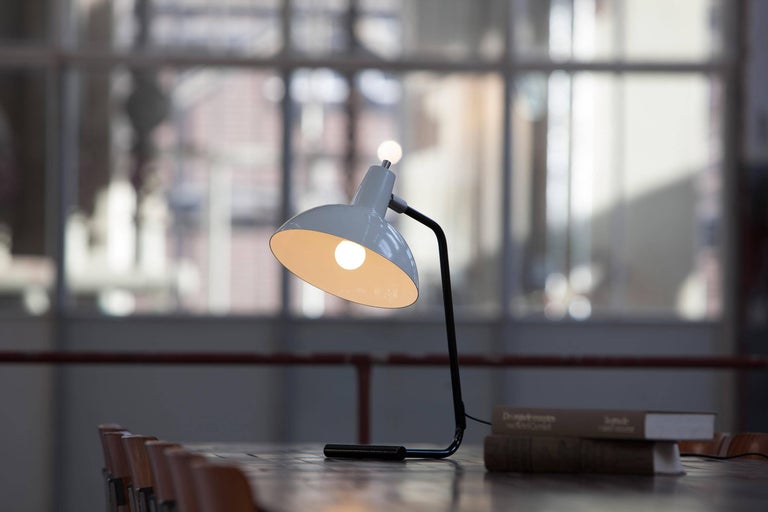 J.J.M. Hoogervorst Red 'Director' Table Light for Anvia For Sale at 1stDibs