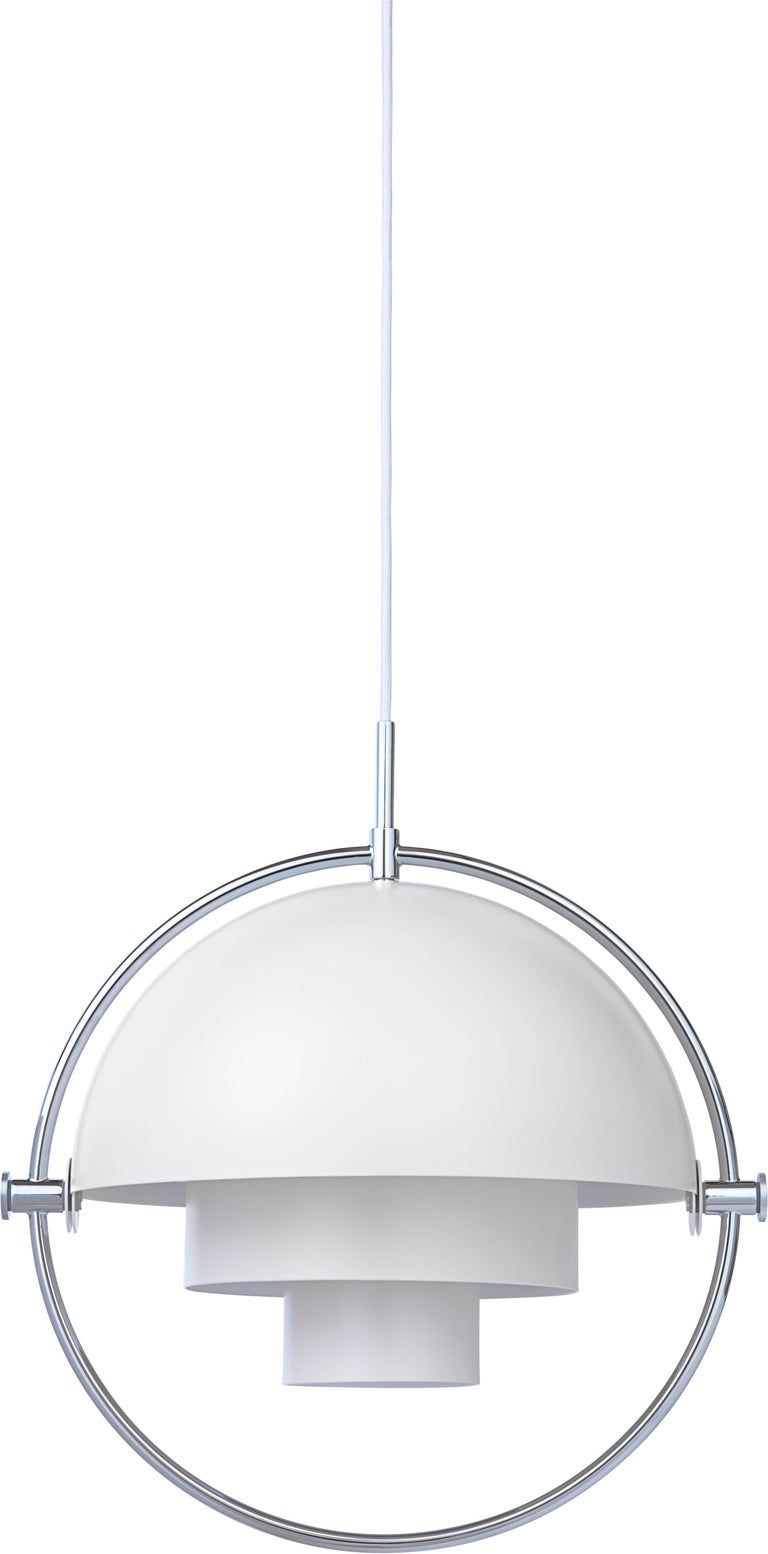 Louis Weisdorf 'Multi-Lite' Pendant Lamp in Black / Brass For Sale at ...