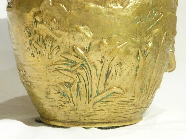 Alexandre Vibert, an Art Nouveau Pitcher, Signed at 1stDibs