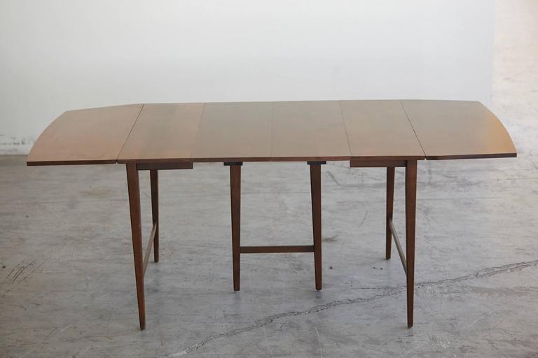 Extendable Drop-Leaf Maple Dining Table by Paul McCobb for Planner ...