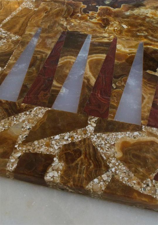 Specimen Marble Backgammon Board For Sale at 1stDibs | marble ...