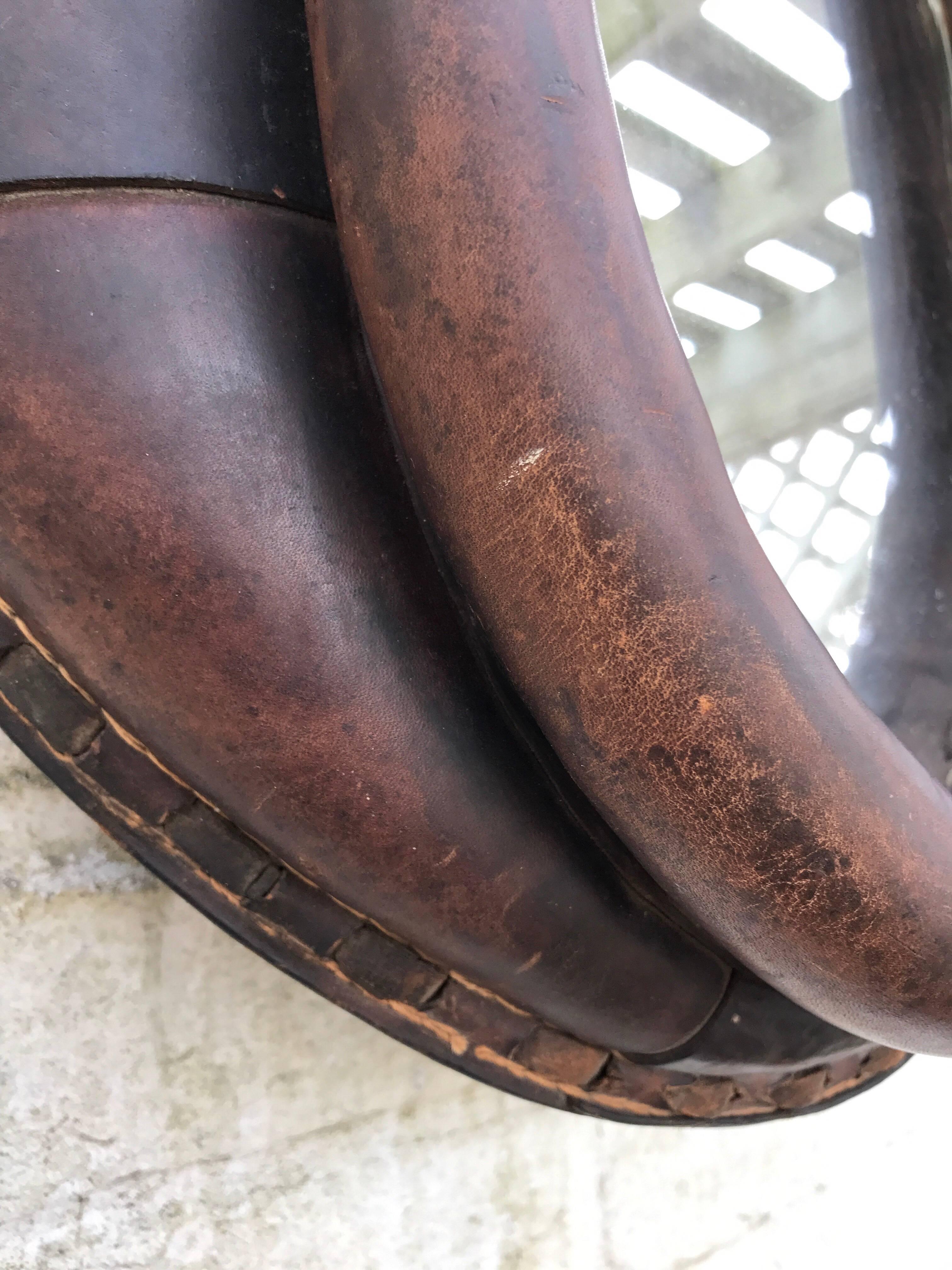 English Leather Horse Collar Mirror at 1stDibs | horse collar mirrors, horse collar with mirror