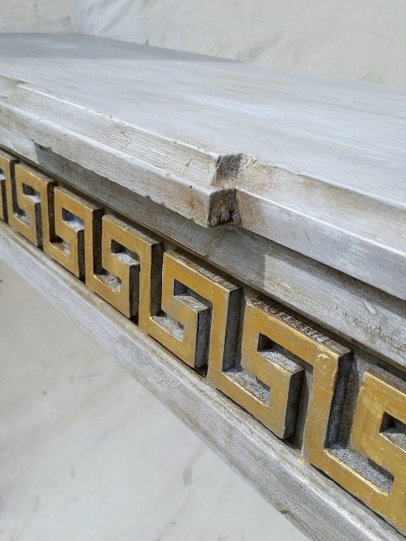 Wall Mounted Consoles with Greek Key Fronts For Sale at 1stDibs