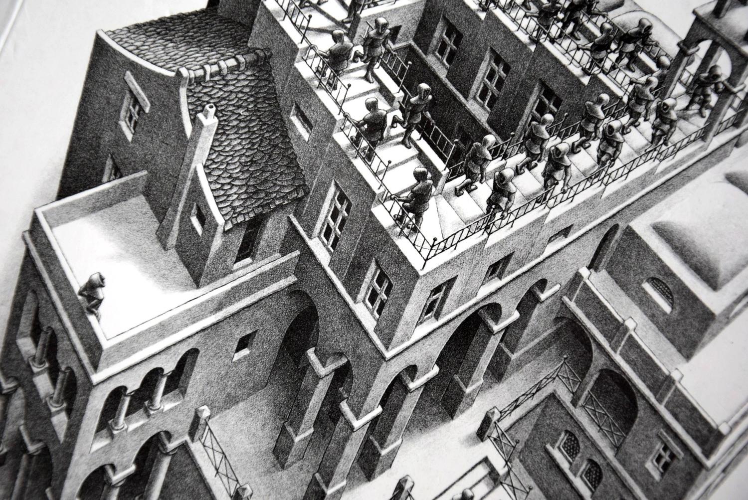 ESCHER Angels and Demons For Sale at 1stdibs