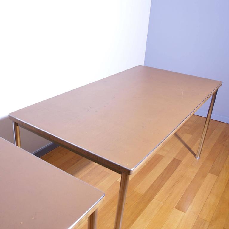 Original Embru Le Corbusier Pair of Tables or Desks, 1930s For Sale at ...