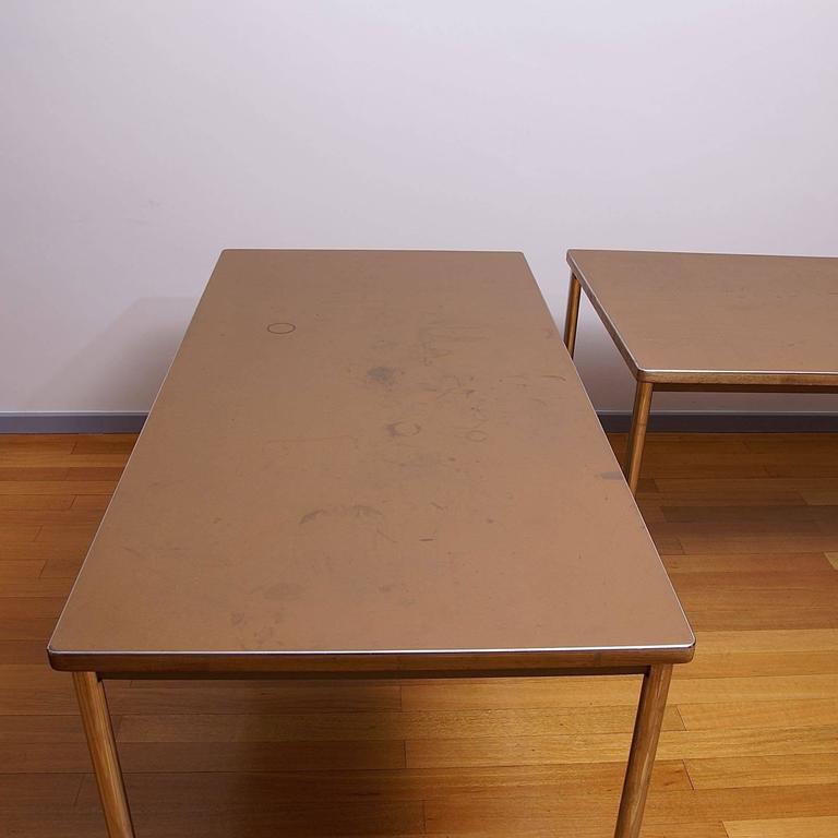 Original Embru Le Corbusier Pair of Tables or Desks, 1930s For Sale at ...