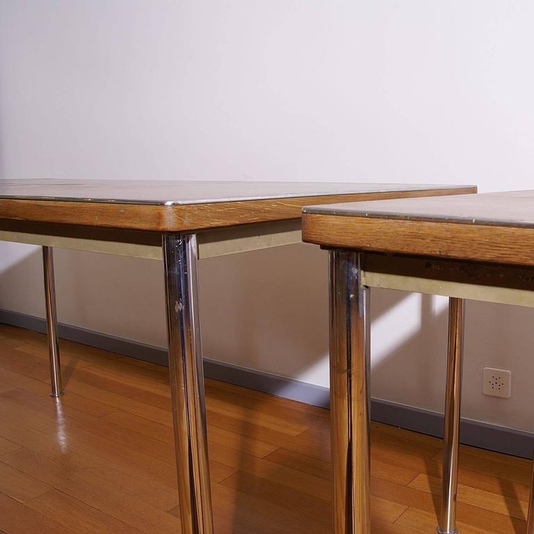 Original Embru Le Corbusier Pair of Tables or Desks, 1930s For Sale at ...