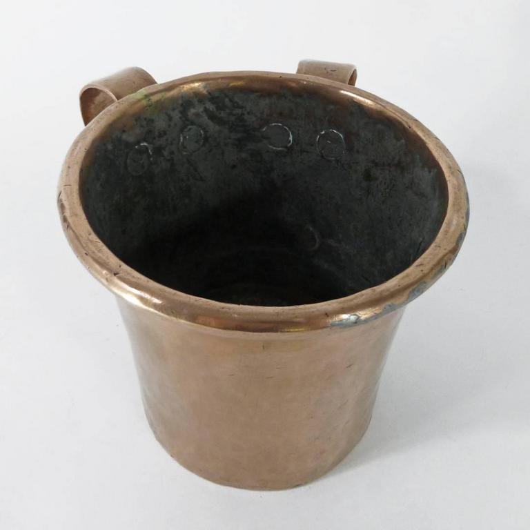 Russian Two-Handled Copper Wash Cup, circa 1850 at 1stDibs