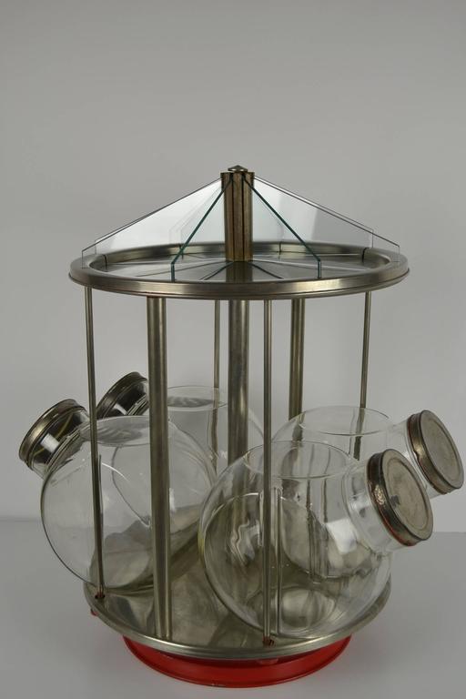 Vintage Candy Jar Counter Display at 1stDibs