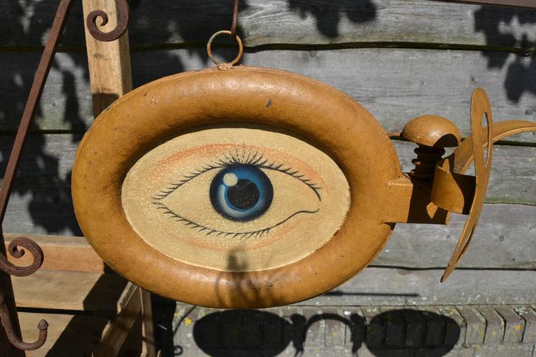 Antique Optometrist Trade Sign with Wall Bracket at 1stDibs | vintage ...