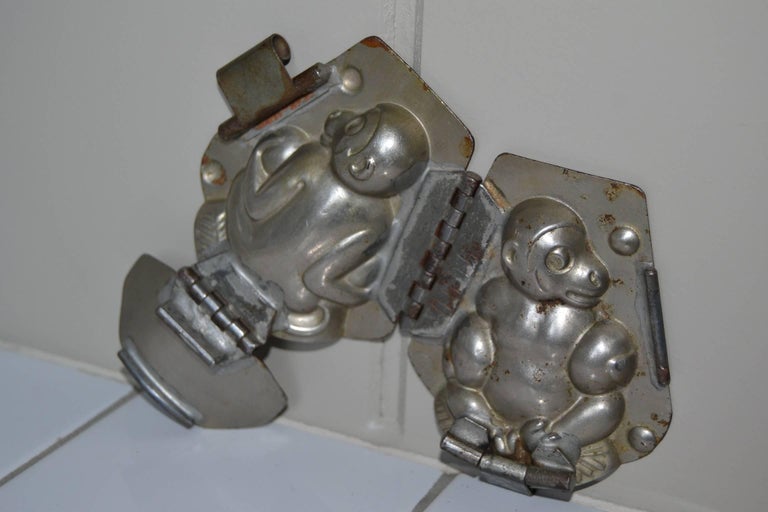 Antique Chocolate Mold Monkey at 1stDibs