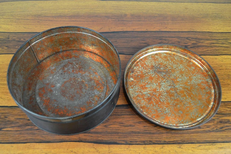 1920s Henry Clive Christmas Santa Girl Tin Box at 1stDibs | tin box ...