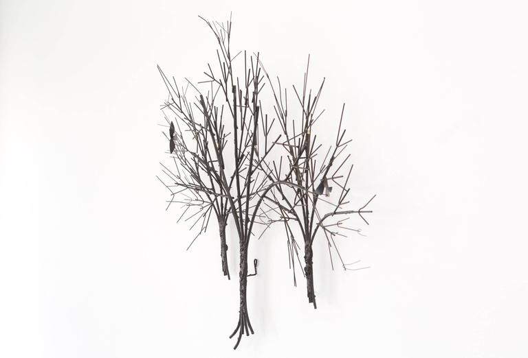 C. Jere Wall Sculpture 'Birds and Trees' at 1stDibs | c jere trees ...