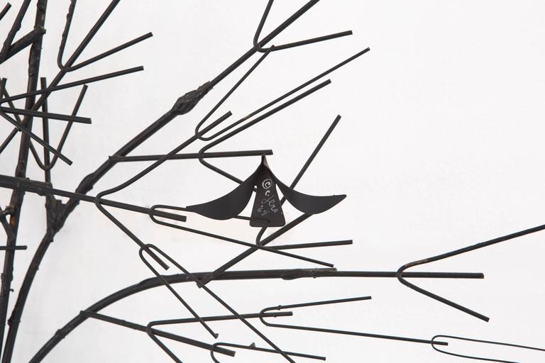 C. Jere Wall Sculpture 'Birds and Trees' at 1stDibs | c jere trees ...