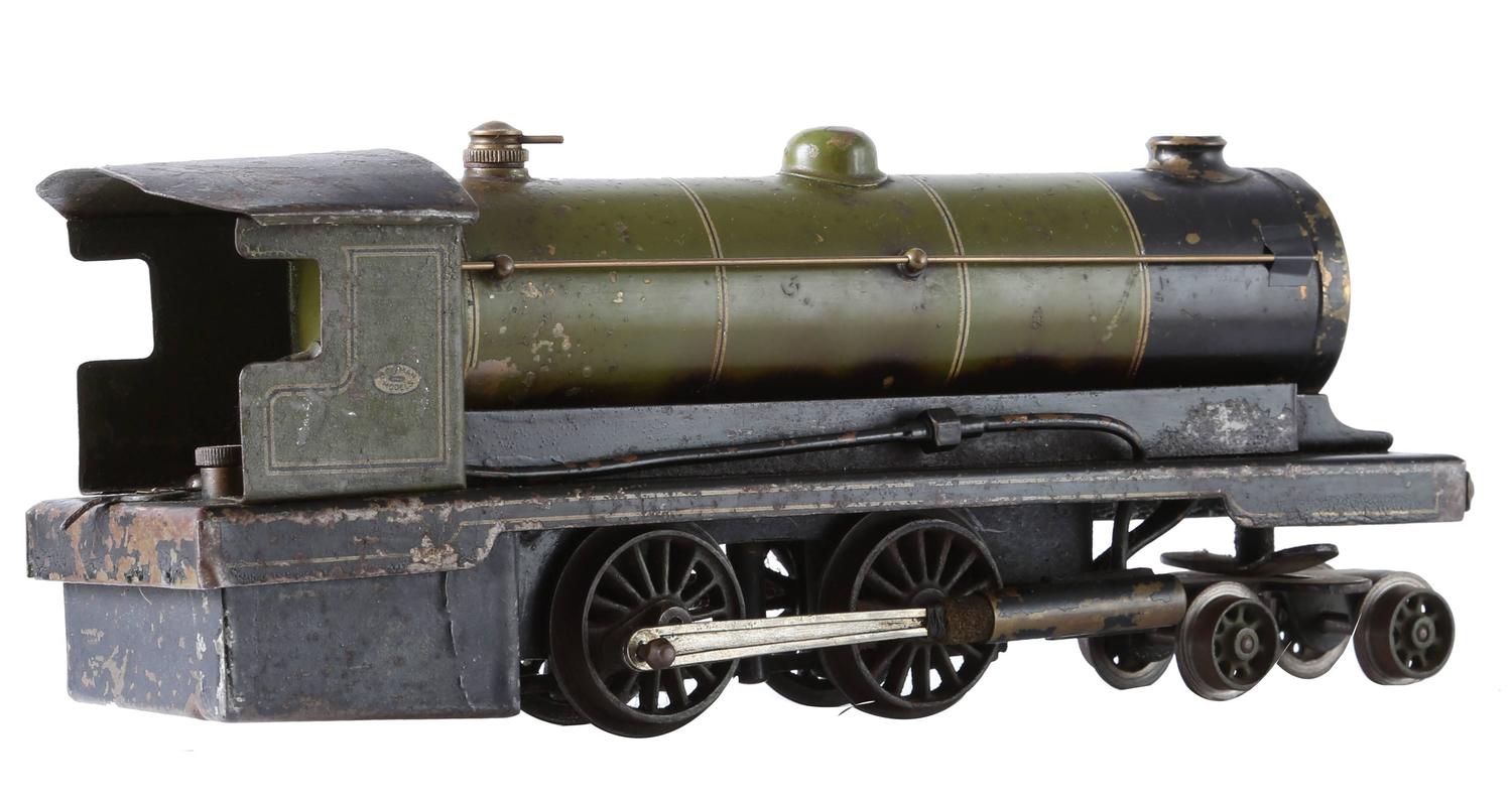 Nice Vintage Steam Model Locomotive by Bowman For Sale at 1stdibs