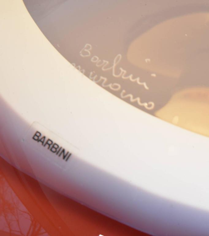 Barbini-Murano Glass Ball Lamp For Sale at 1stDibs