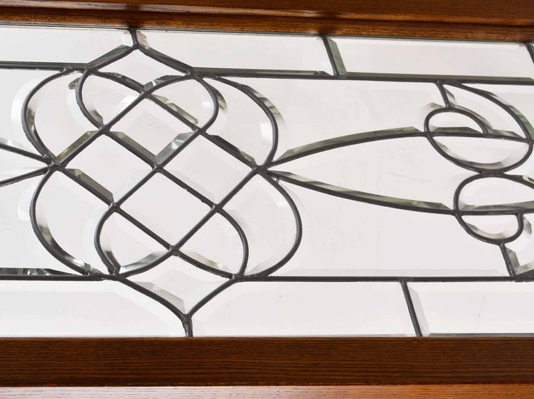 Victorian Transom Window with Beveled Glass at 1stDibs