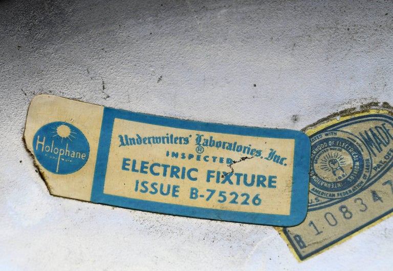 Holophane Industrial Pendant at 1stDibs