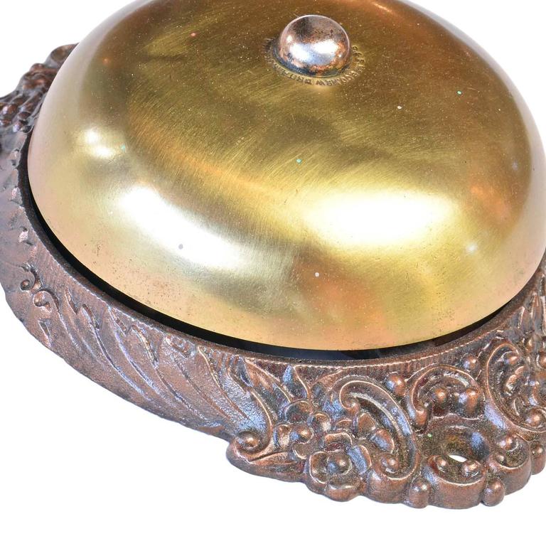 Victorian Russell and Erwin Mfg Co. Complete Twist Doorbell at 1stDibs