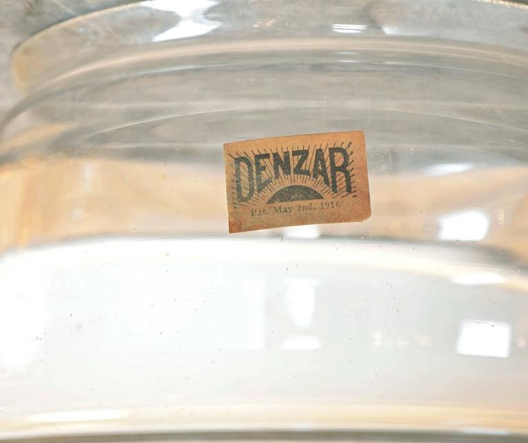 Early American 'Denzar' Two- Piece Shade and Enameled Fixture by ...