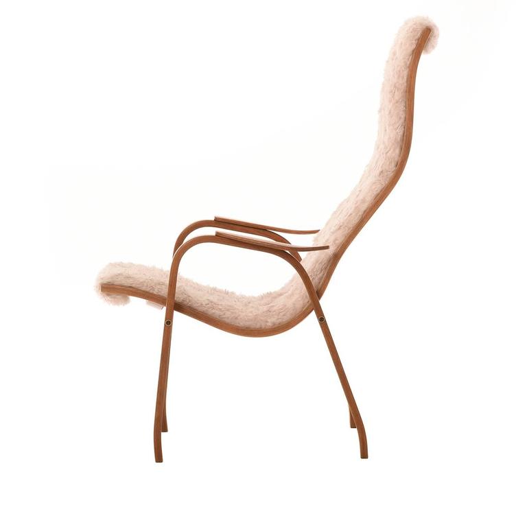 Danish Modern Curve Chair at 1stDibs