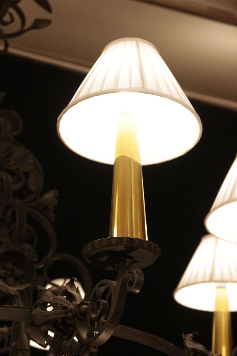 Important Lustre in Wrought Iron from the End of the 19th Century For ...