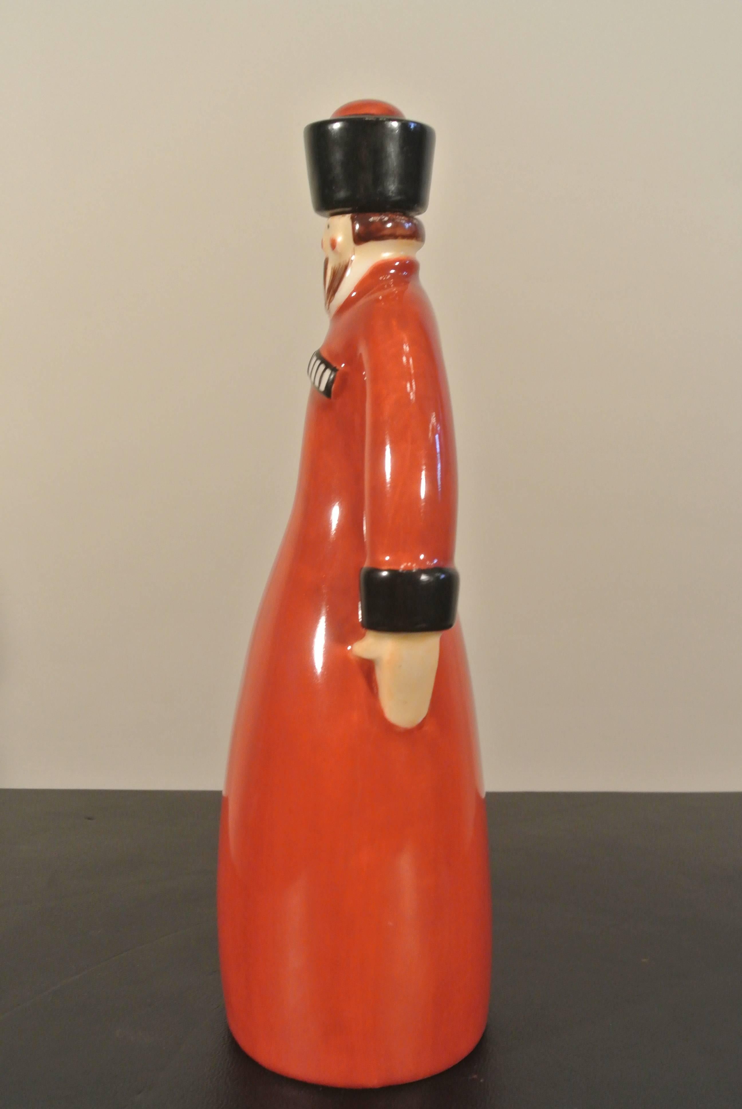'ROBJ' Vodka Bottle of Russian Man, circa 1900 at 1stDibs