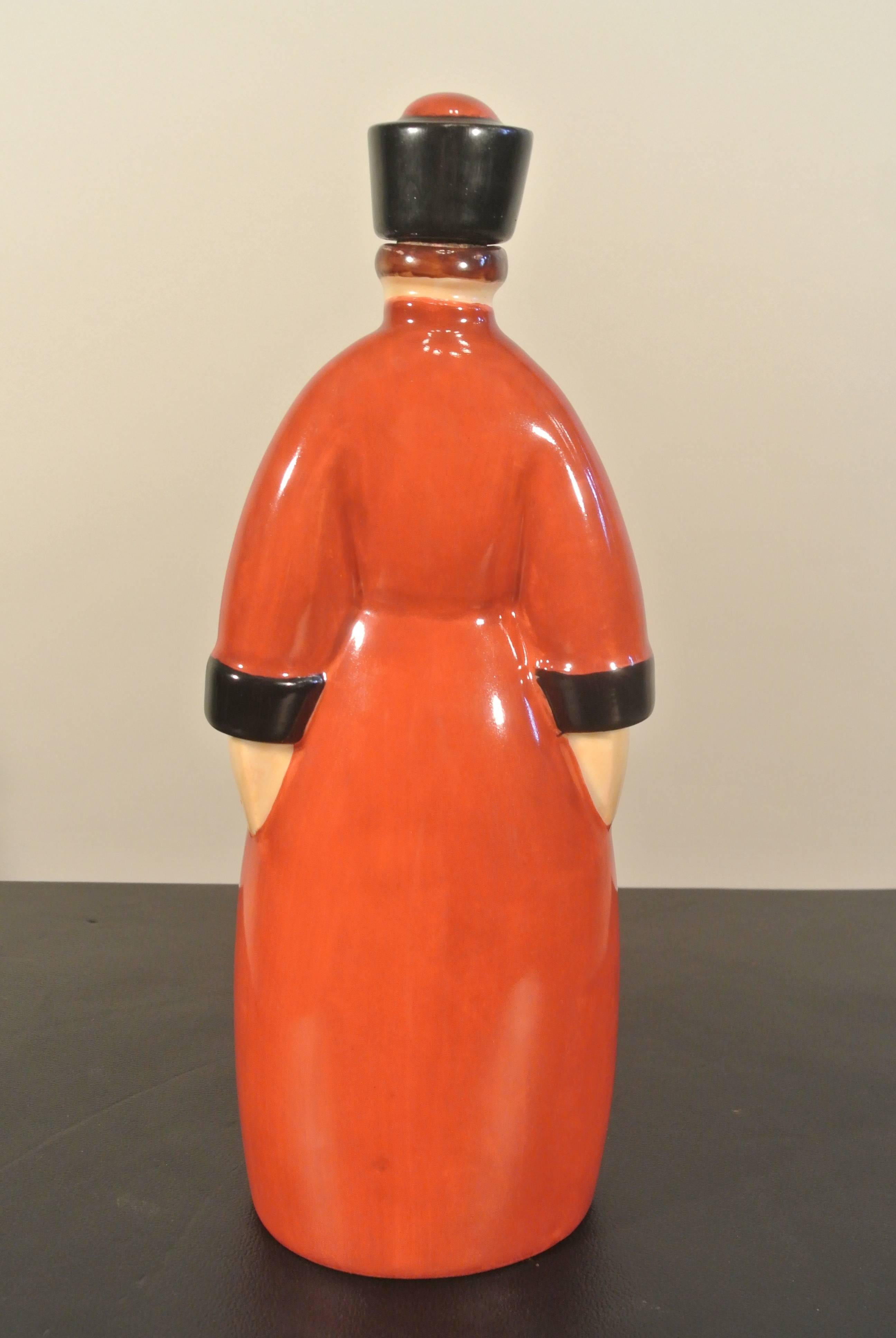 'ROBJ' Vodka Bottle of Russian Man, circa 1900 at 1stDibs
