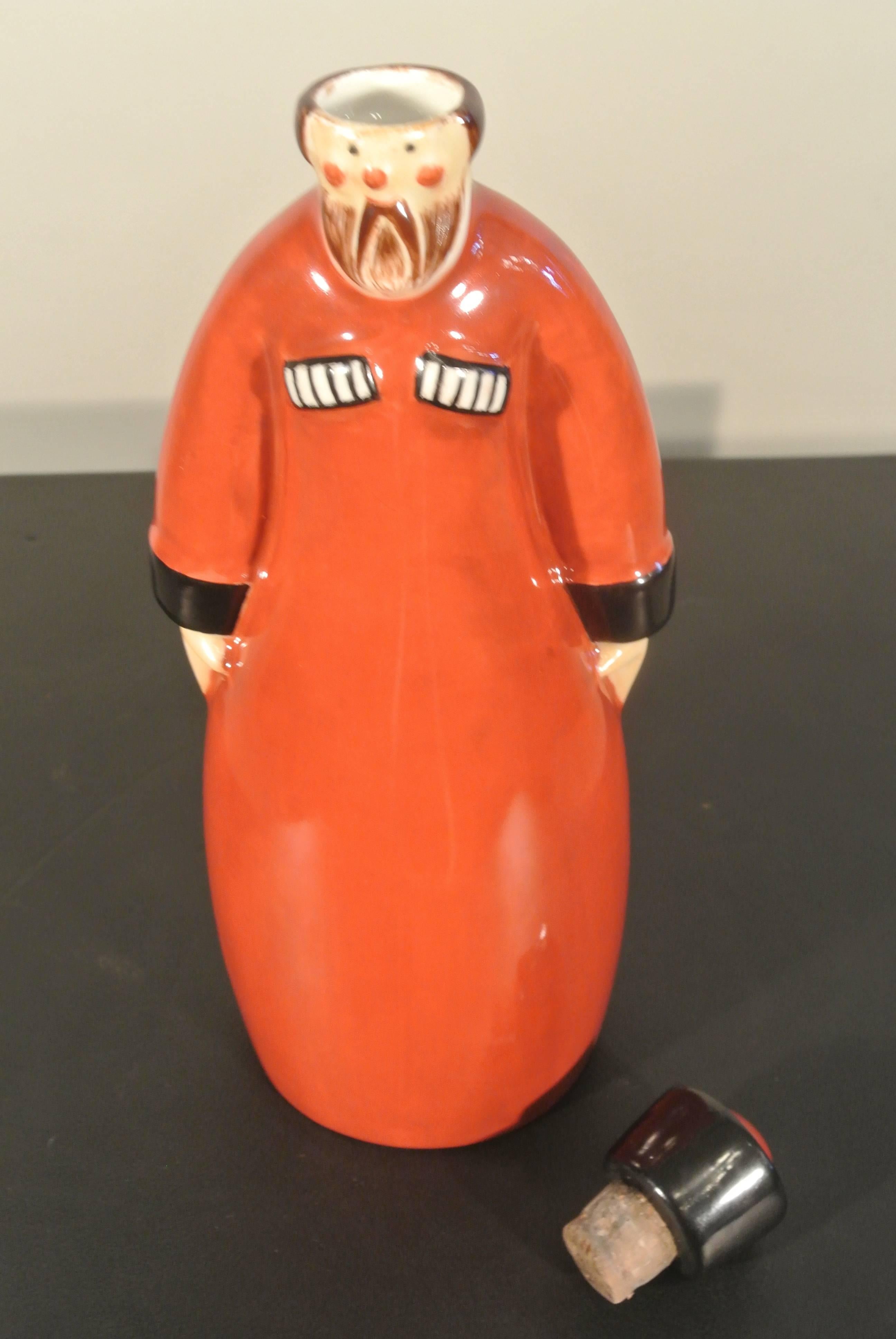 'ROBJ' Vodka Bottle of Russian Man, circa 1900 at 1stDibs