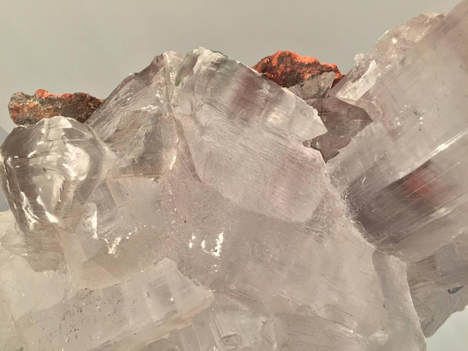 Selenite Quartz Crystal Specimen on a Custom Mount at 1stdibs