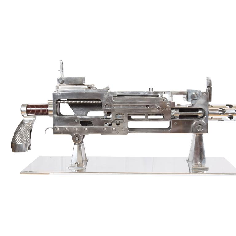 Double Life-Size Training Model of a Browning M1919 .30 Caliber Machine ...