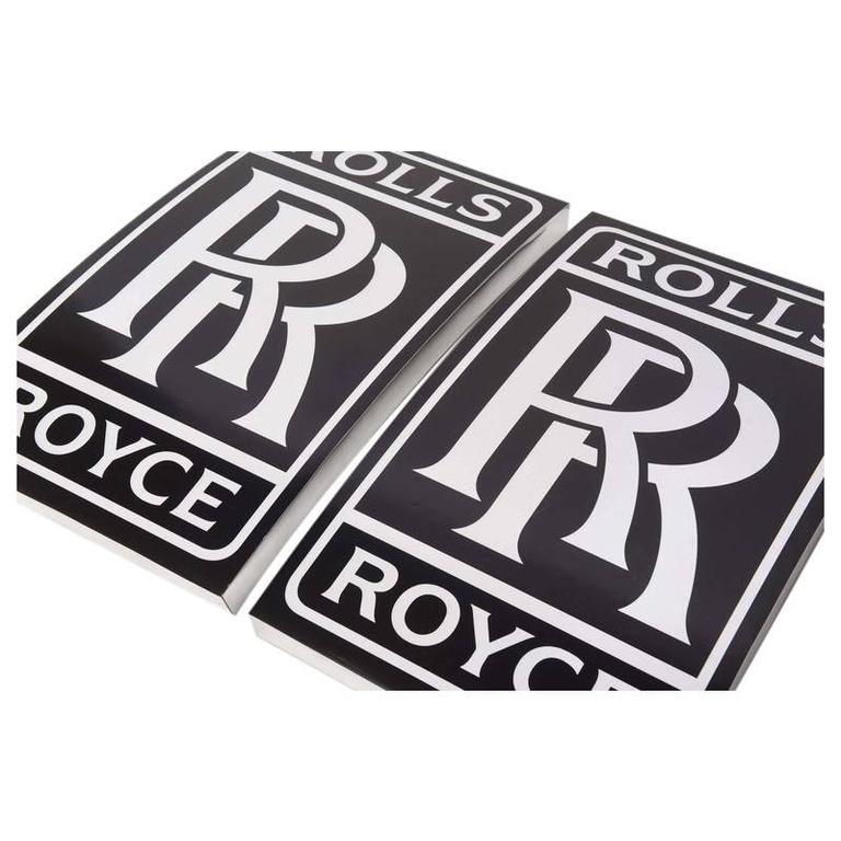 Rolls-Royce Jet Engine Logo Wall Decor at 1stDibs