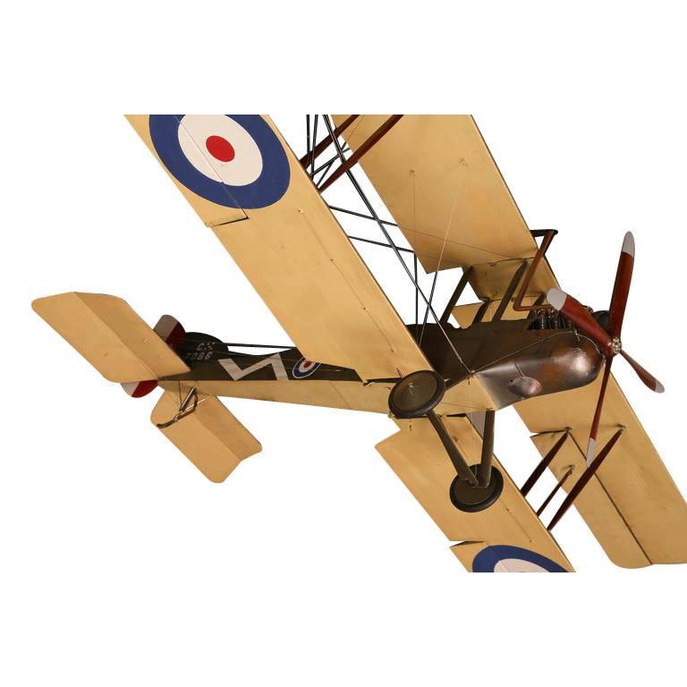 Large Hand-Built Royal Aircraft Factory BE2e Airplane Model at 1stDibs