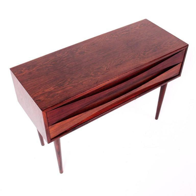 Arne Vodder Rosewood Bedside Tables at 1stDibs