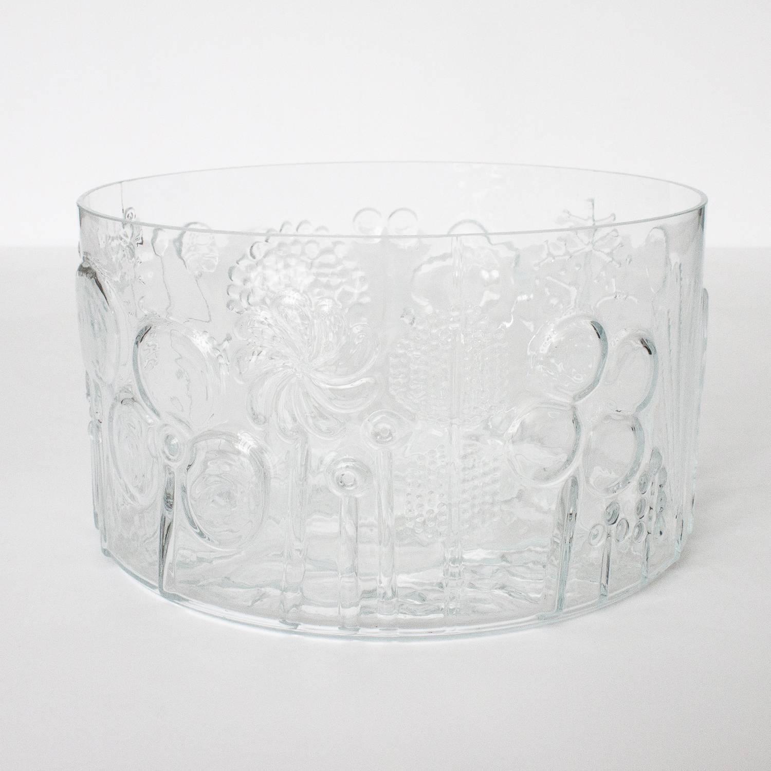 Oiva Toikka Flora Large Serving Bowl for Iittala, Finland at 1stdibs