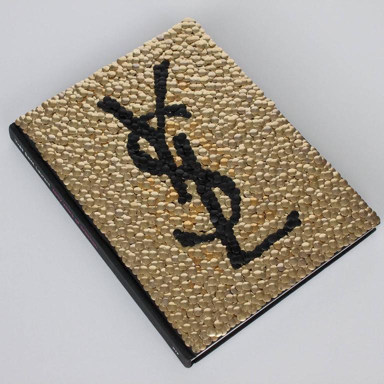 Brass Adorned Yves Saint Laurent Fashion Book by Brian Stanziale at ...