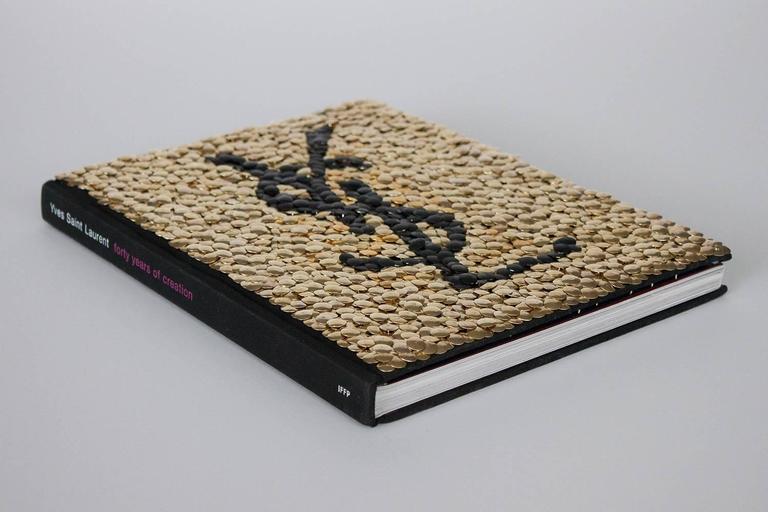 Brass Adorned Yves Saint Laurent Fashion Book by Brian Stanziale at ...