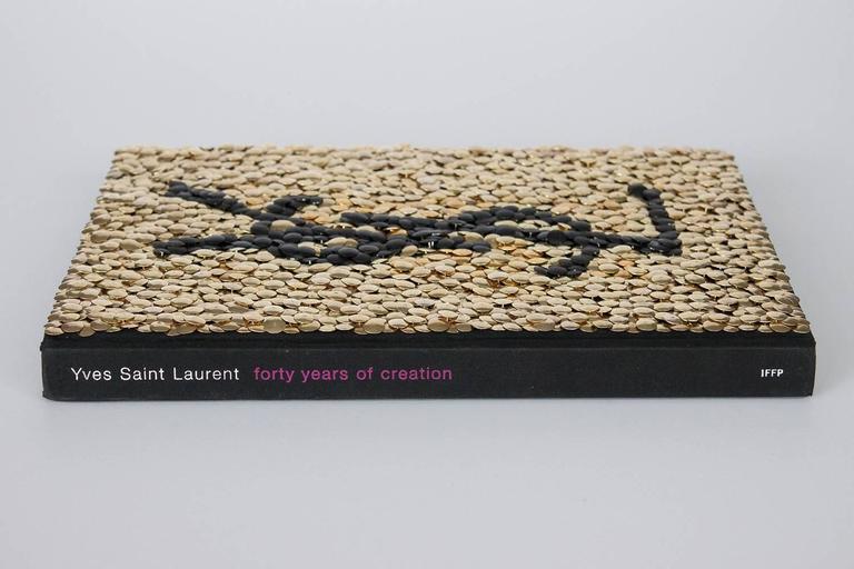 Brass Adorned Yves Saint Laurent Fashion Book by Brian Stanziale at ...