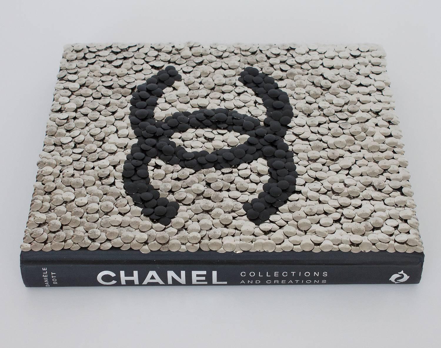 Silver Adorned Chanel Fashion Book by Brian Stanziale at 1stdibs