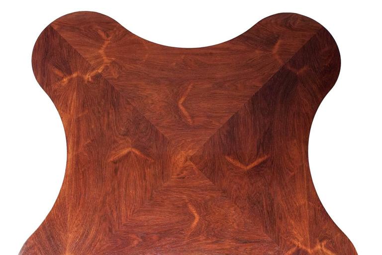 Rosewood Clover Game Table by Edward Wormley for Dunbar at 1stDibs