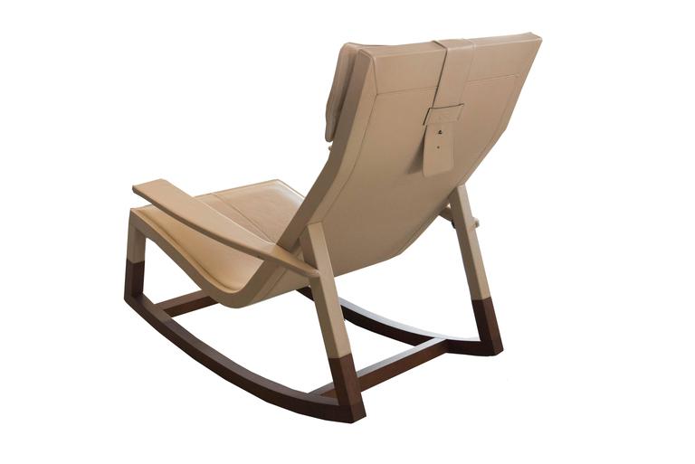 Poltrona Frau Don'Do Rocking Chair at 1stDibs