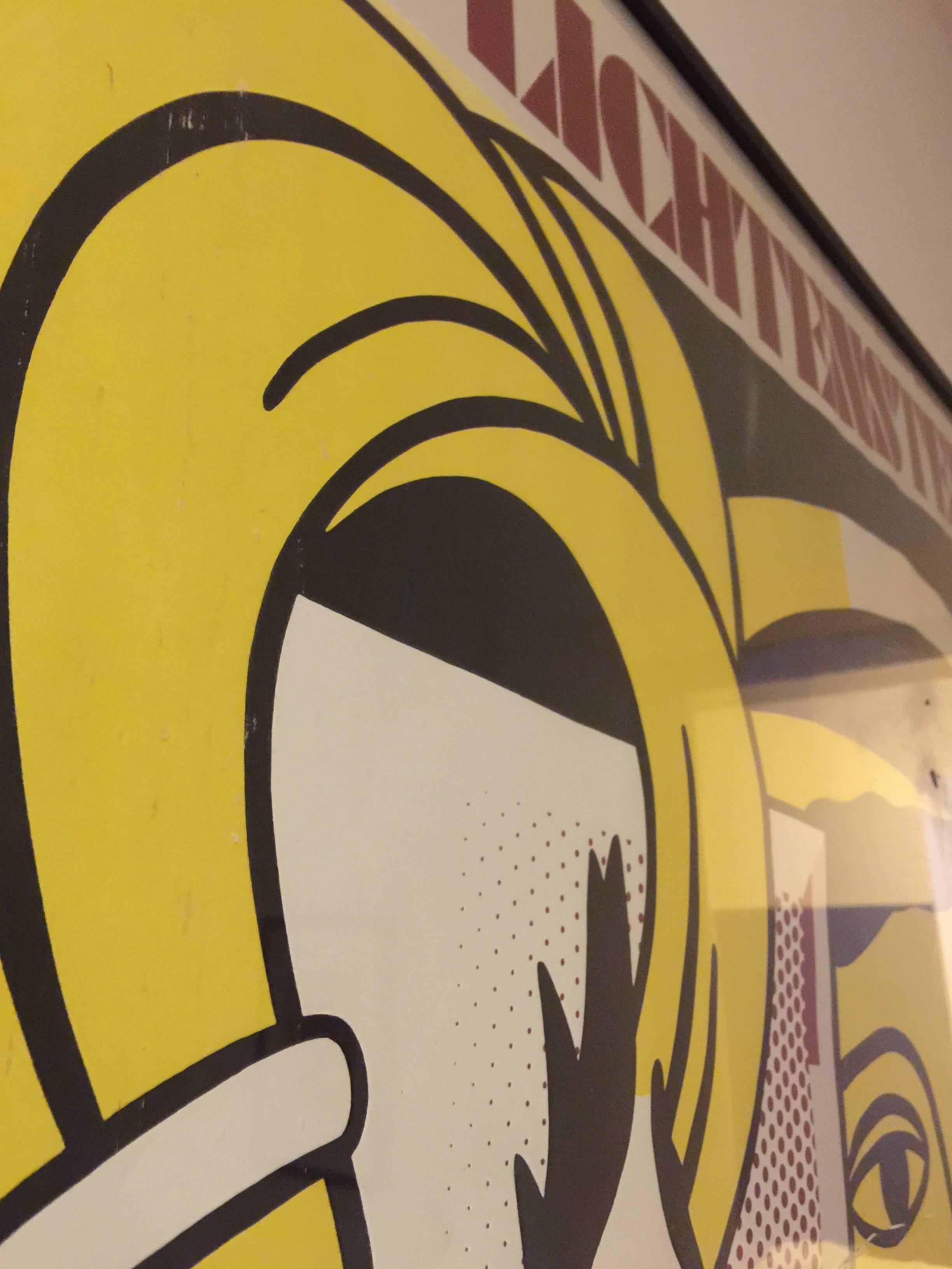 Roy Lichtenstein, "Stepping Out Poster" at 1stDibs | roy lichtenstein stepping out, 走出去, sortie